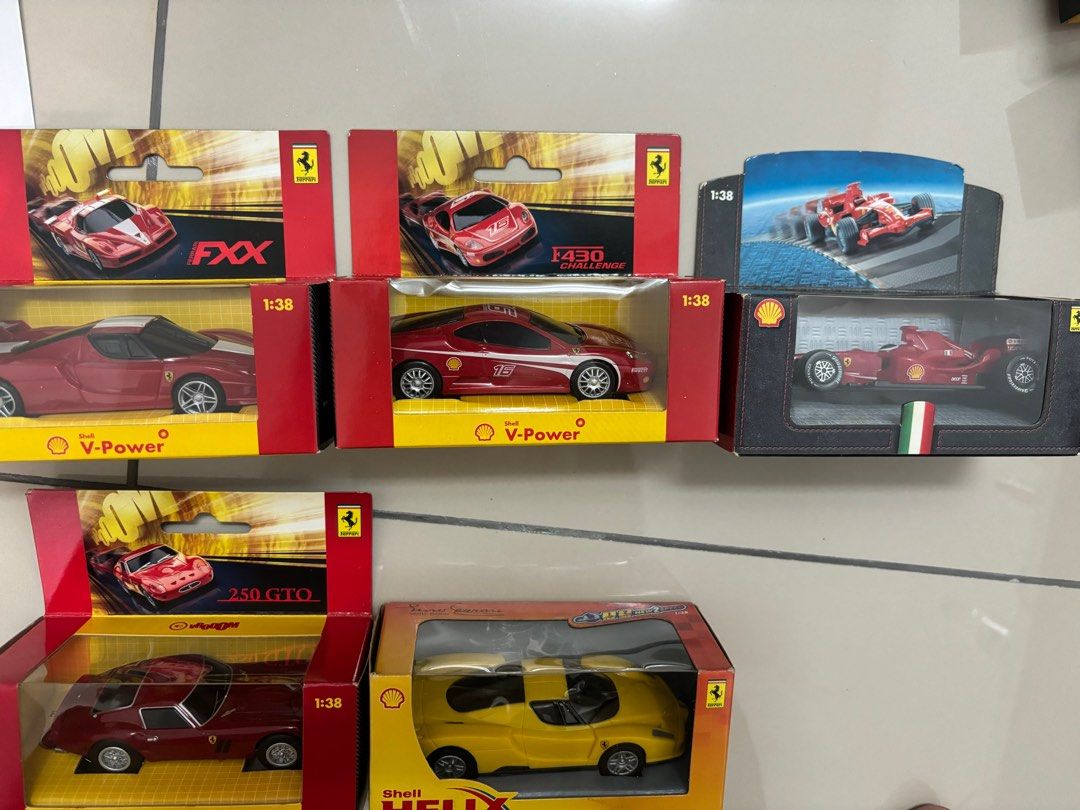 Shell helix car collection, Hobbies & Toys, Toys & Games on Carousell
