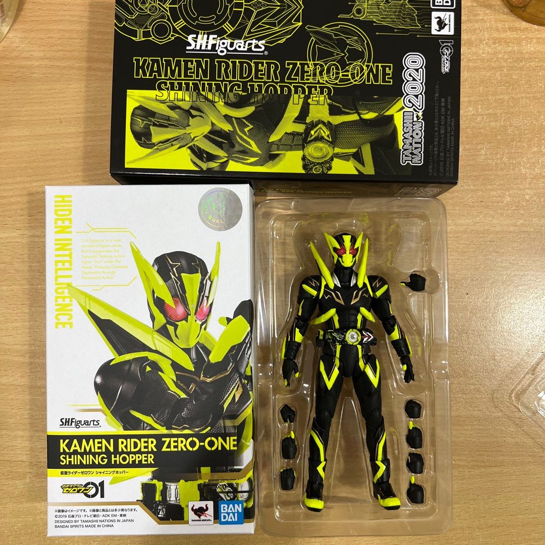 S.H.Figuarts SHF Kamen Rider Zero Zero One, MetalCluster Hopper ...