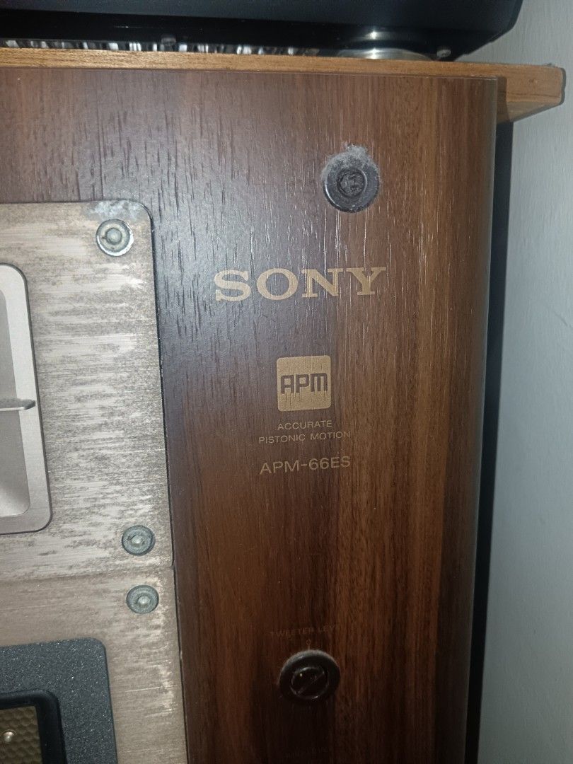 Sony Apm-66es Rare Hi End Speaker, Audio, Soundbars, Speakers & Amplifiers on Carousell