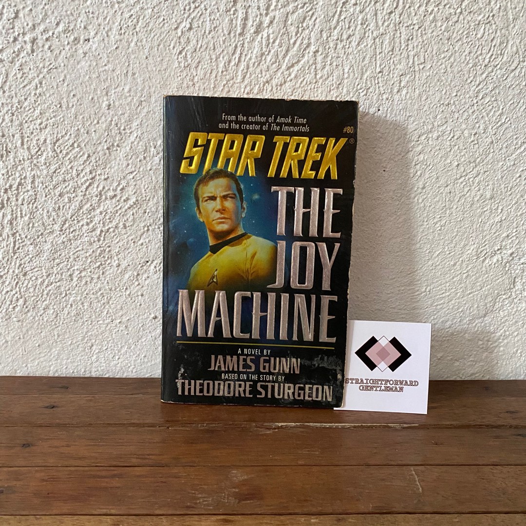 STAR TREK: JOY MACHINE by James Gunn MMPB, Hobbies & Toys, Books ...