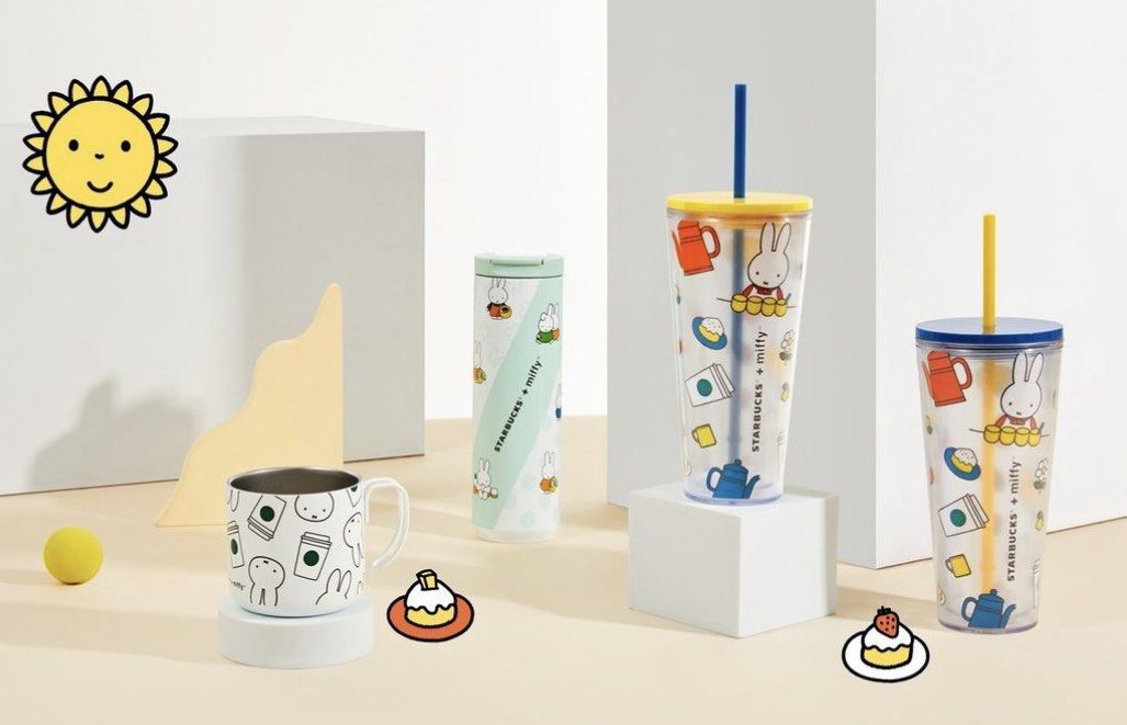 Starbucks Miffy Stainless Steel Tumbler / Cold Cup / Mug, Furniture & Home Living, Kitchenware ...