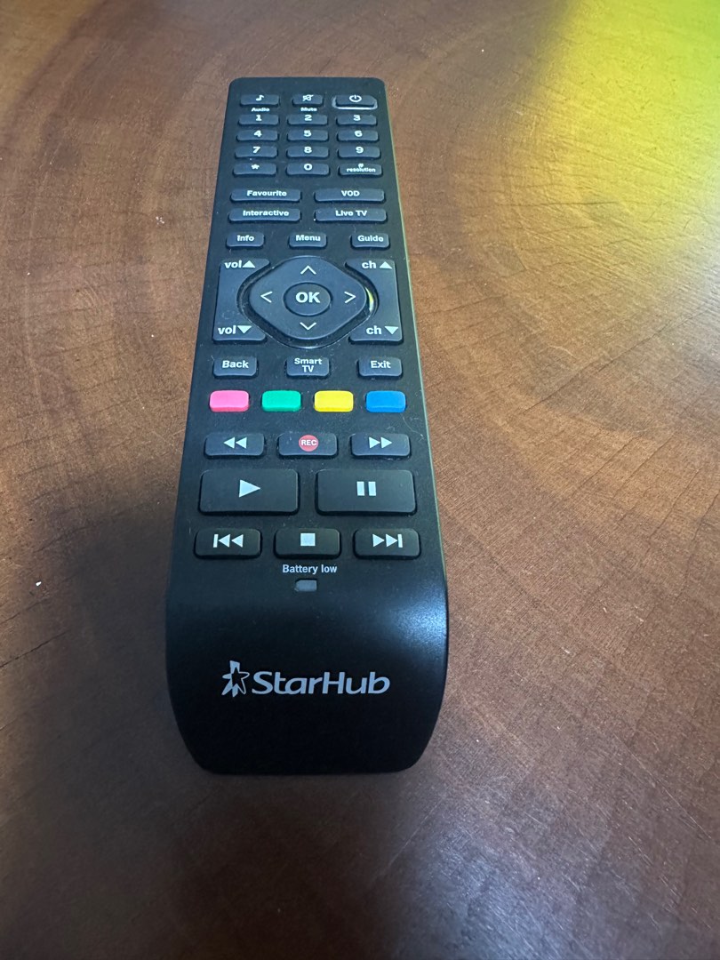 Starhub Remote Control, TV & Home Appliances, TV & Entertainment, TV ...