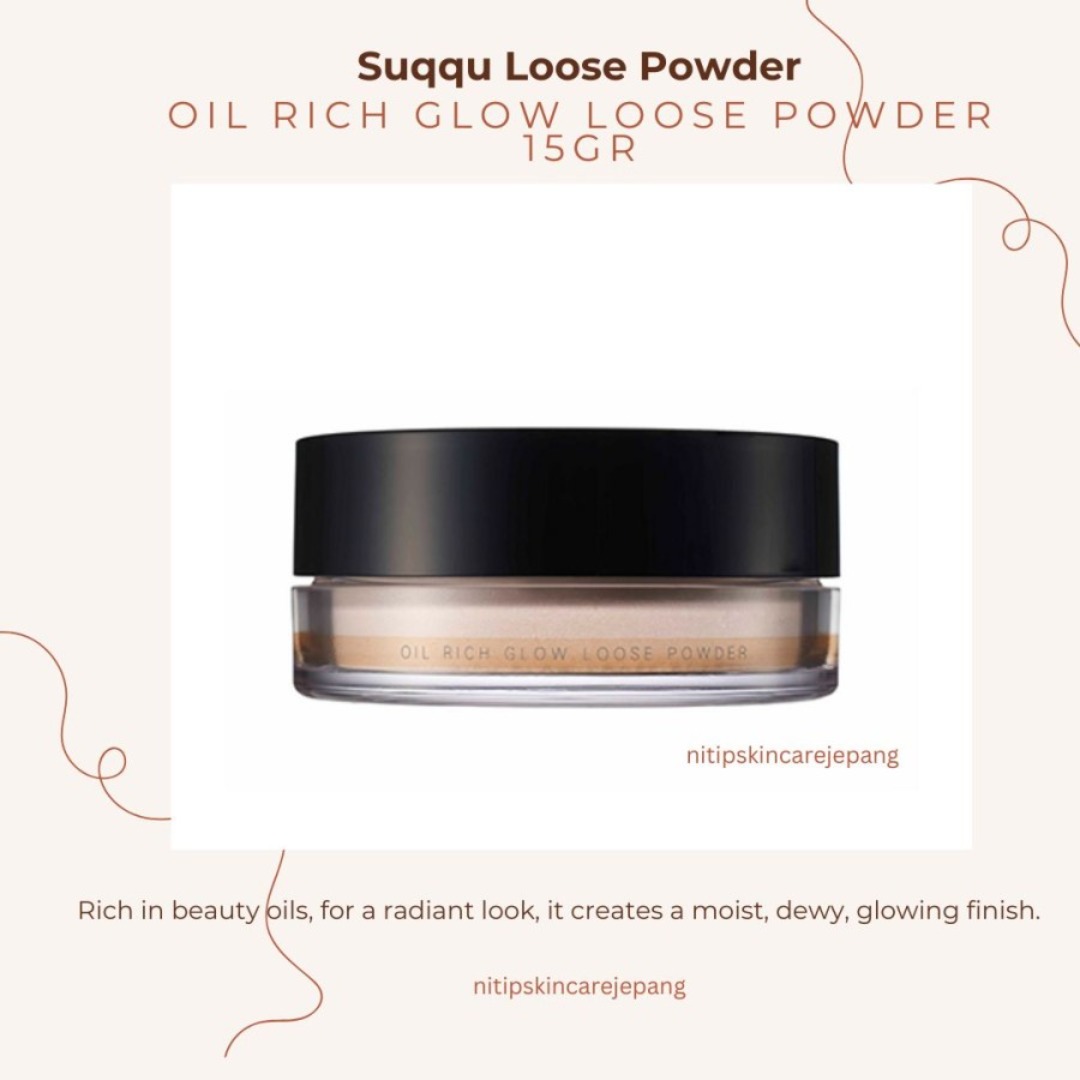 suqqu loose powder original japan - oil rich- preloved, Kesehatan ...