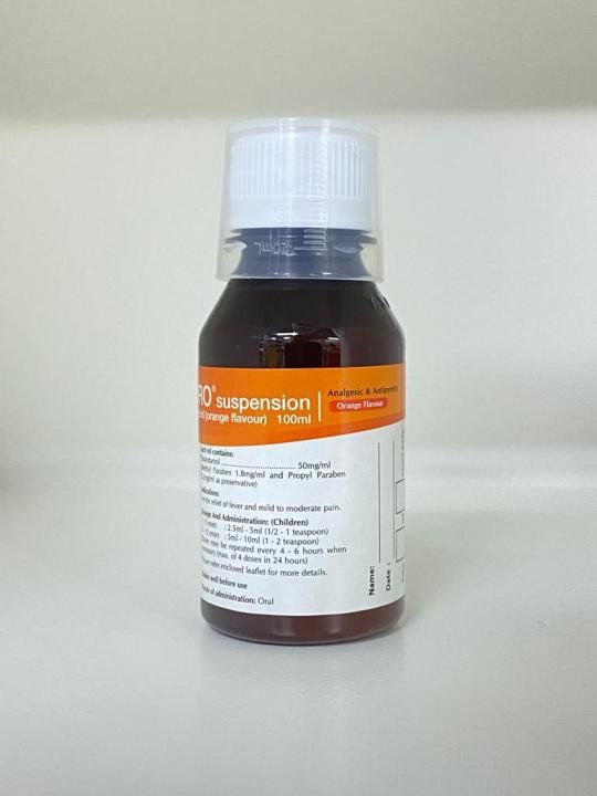 Syr Paracetamol 250mg/5ml, Health & Nutrition, Medical Supplies & Tools ...