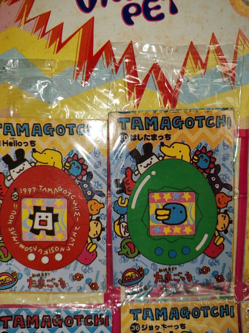 Tamagotchi Half size Teks chart, Hobbies & Toys, Memorabilia ...