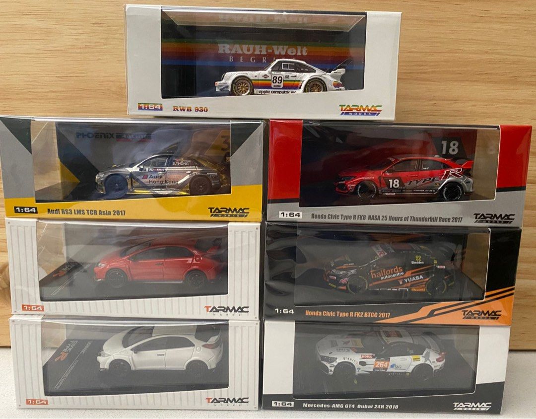 TARMAC RWB 930 TARMAC AUDI RS3 LMS TCR asia 2017 TARMAC HONDA CIVIC ...