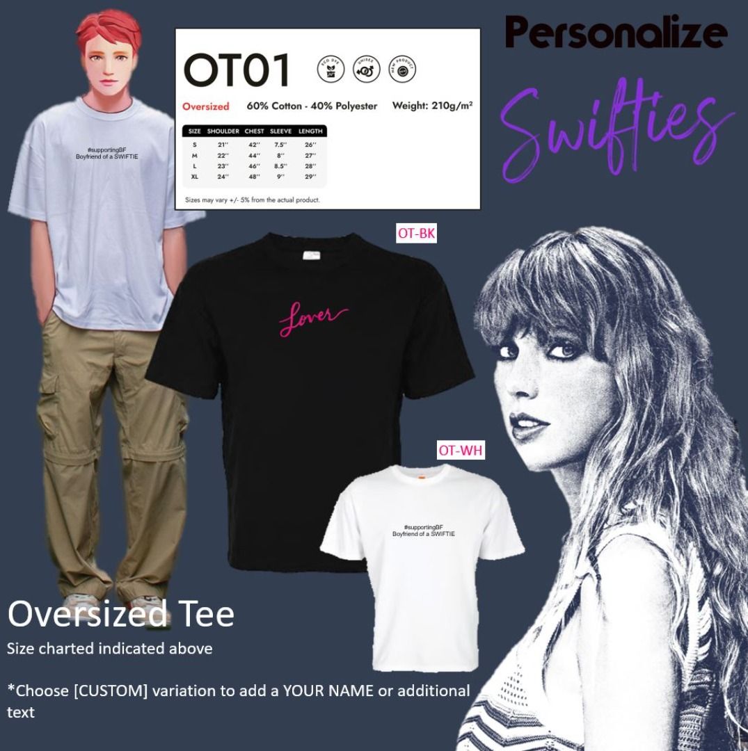 Taylor Swift Custom Personalize Items Merch Swifties, Hobbies & Toys ...