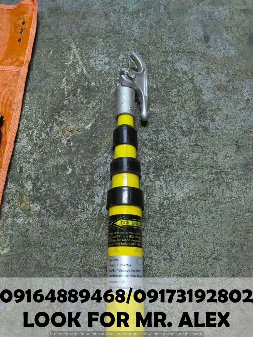 TELESCOPIC HOT STICK, Commercial & Industrial, Construction & Building ...