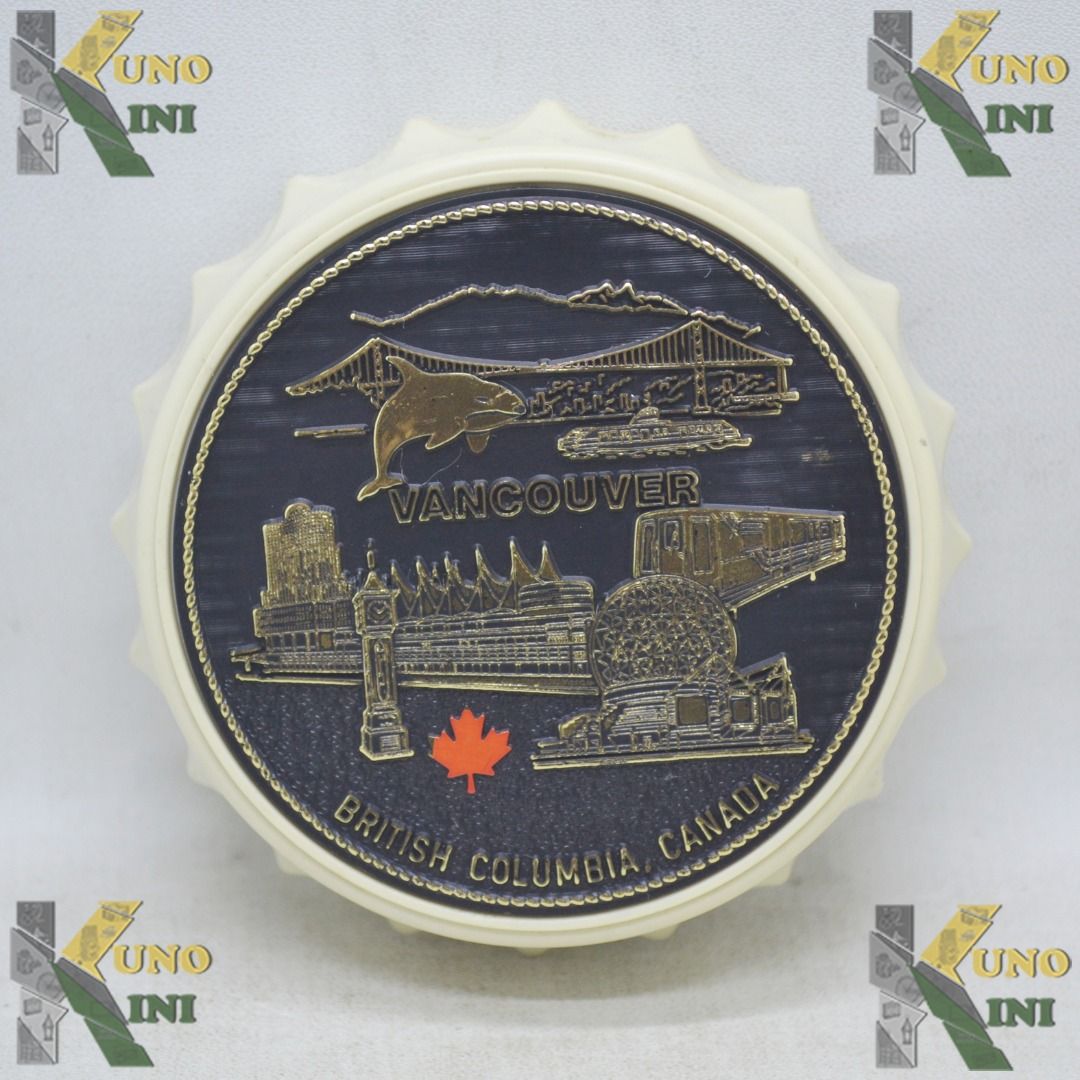TEMPELAN MAGNET - PEMBUKA TUTUP BOTOL VANCOUVER, Original from Canada ...