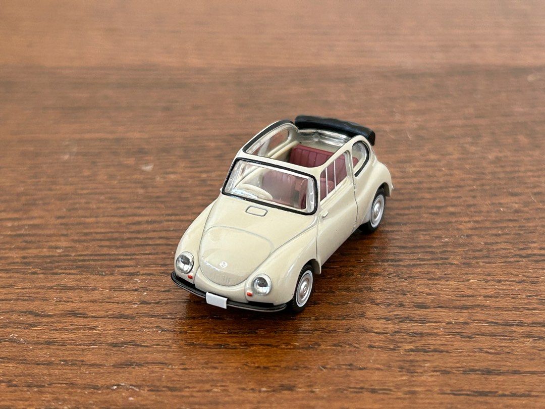 【TOMYTEC】 Subaru 360 Convertible LV-182b, 興趣及遊戲, 玩具 & 遊戲類 - Carousell