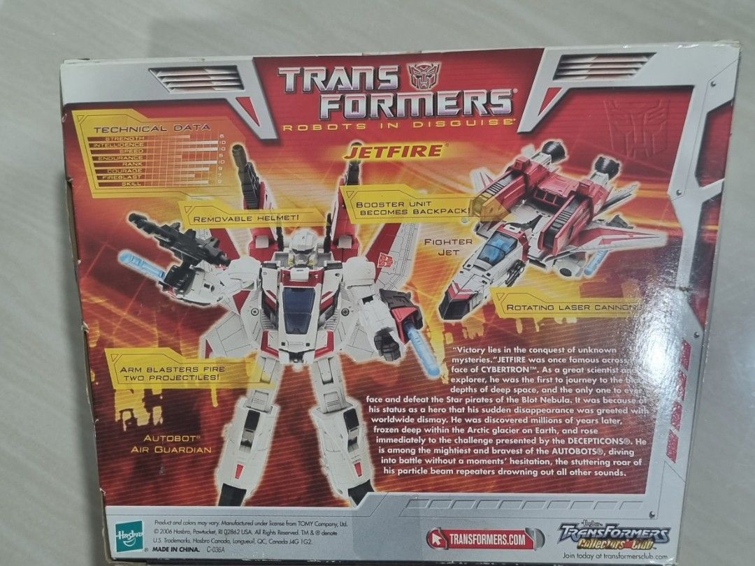 Transformers Universe Jetfire Voyager class misb, Hobbies & Toys, Toys ...