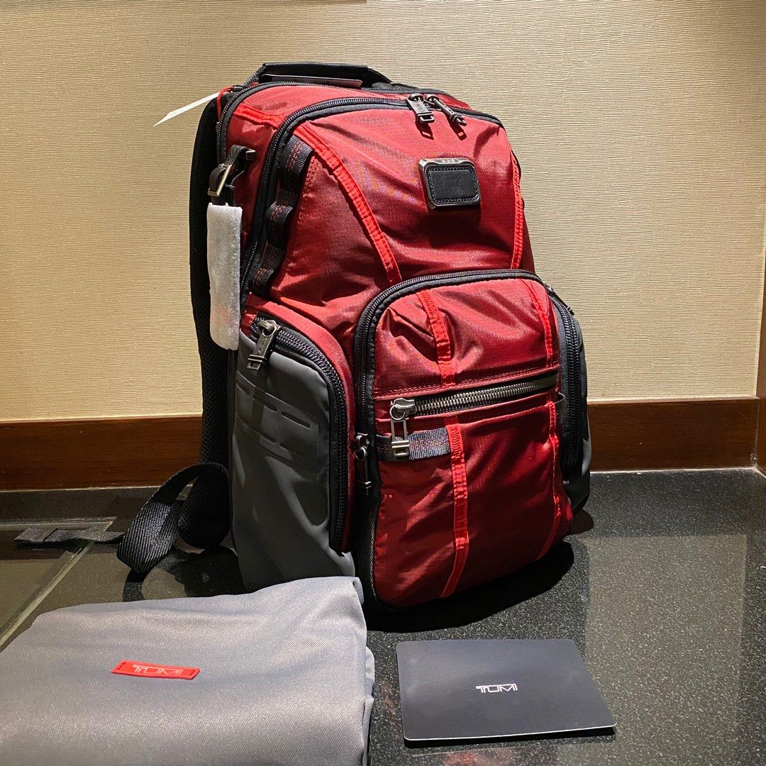 Tumi alpha bravo Backpack Navigation original asli Brand new, Fesyen ...