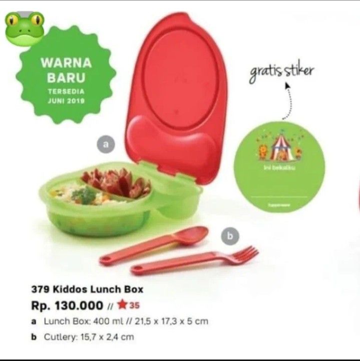 Tupperware lunch box(tempat makan), Kitchen & Appliances di Carousell