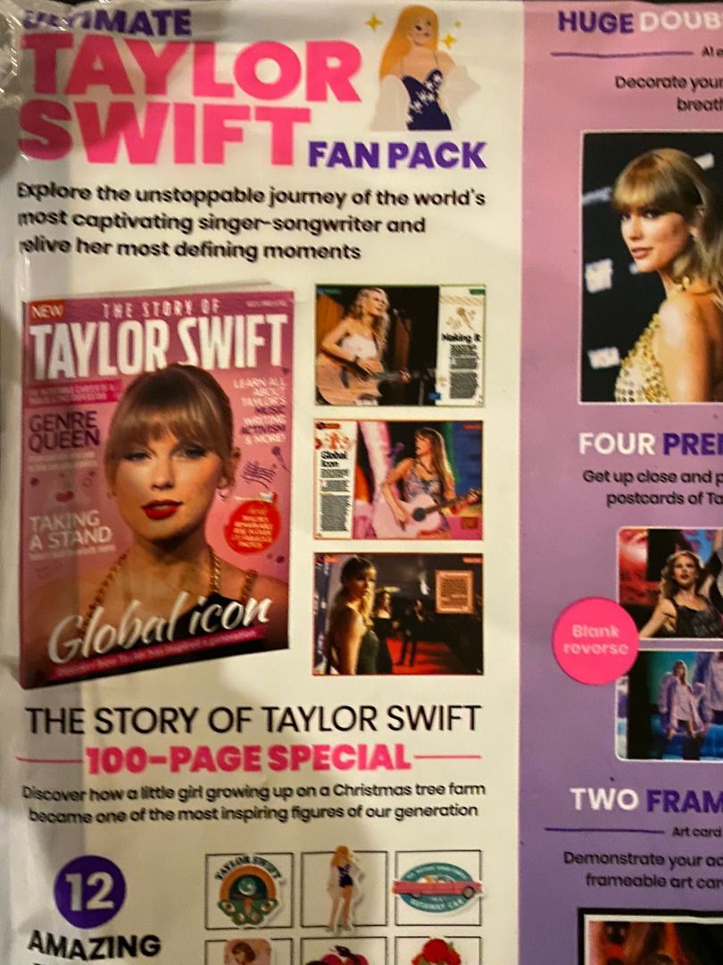 Taylor Swift Ultimate Fan Pack, Hobbies & Toys, Books & Magazines ...