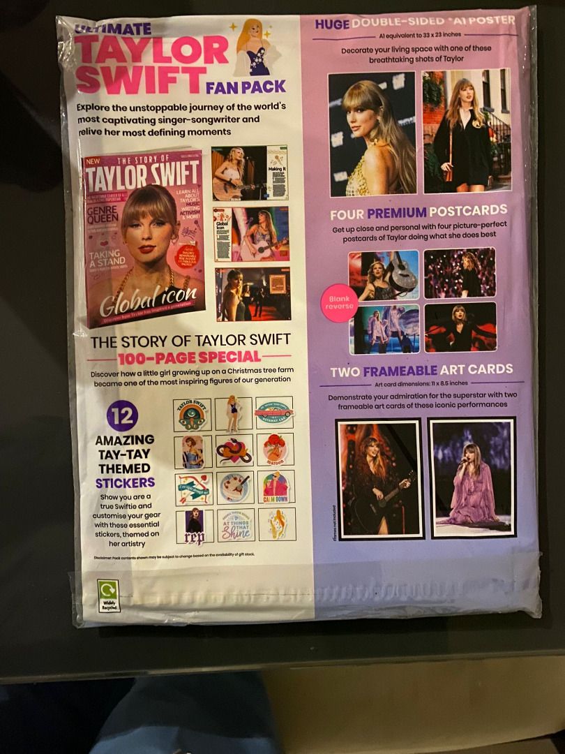 Taylor Swift Ultimate Fan Pack, Hobbies & Toys, Books & Magazines ...
