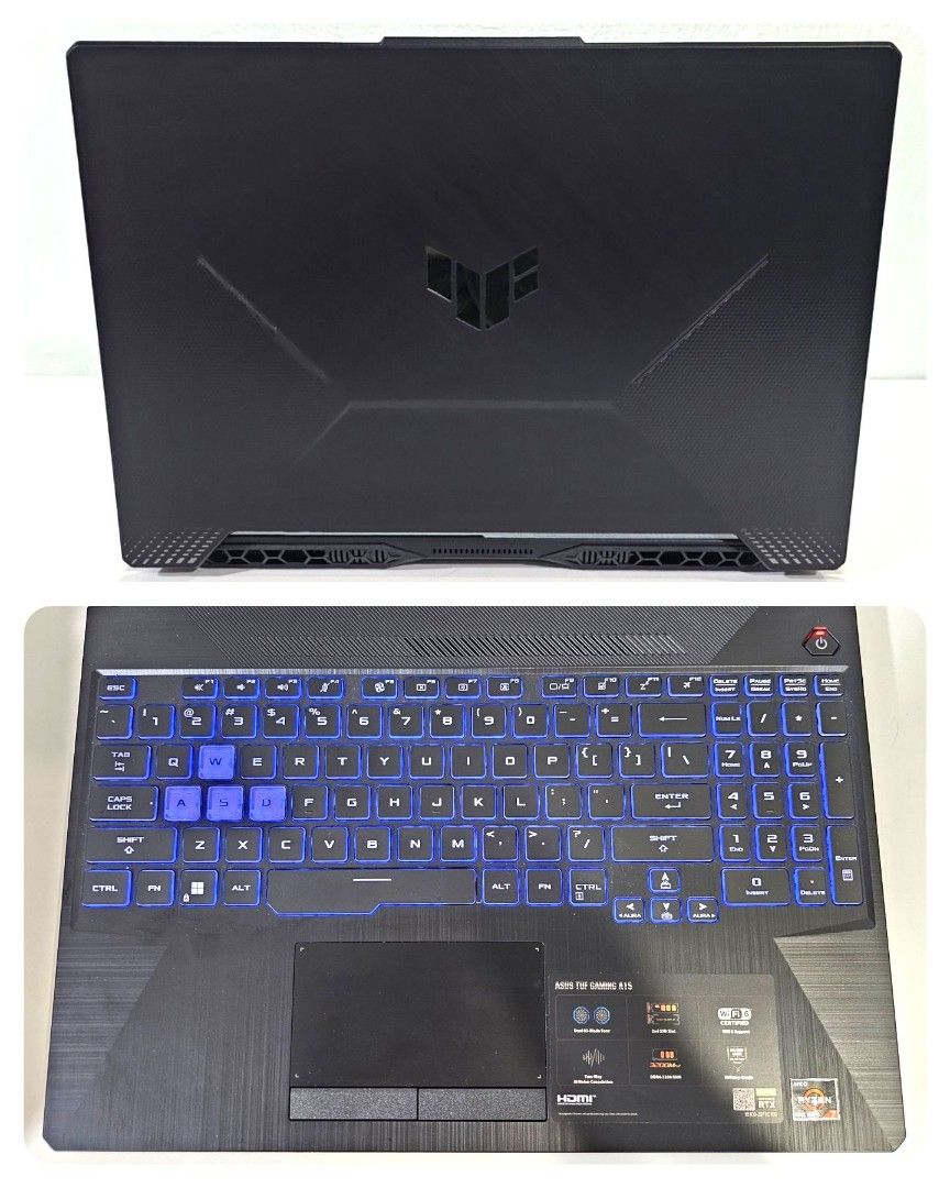 (U.P $2000) Asus TUF A15 Gaming Ryzen 7 4800H|NVIDIA RTX 3050|16GB DDR4 ...