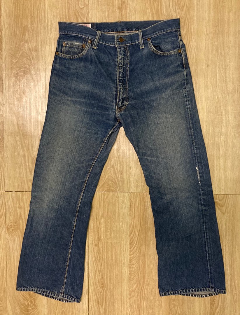Vintage BISON GENUINE WESTERN JEANS, Men's Fashion, Bottoms, Jeans on Carousell
