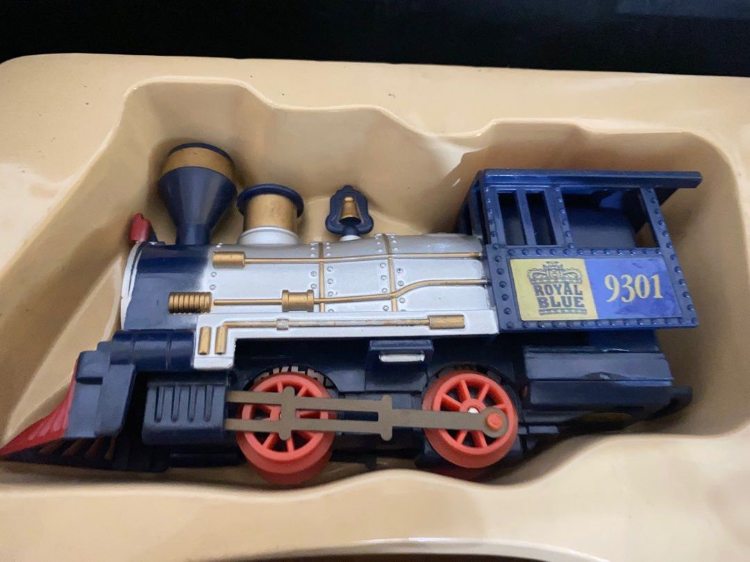 Vintage Royal Blue Train Set, Hobbies & Toys, Memorabilia ...