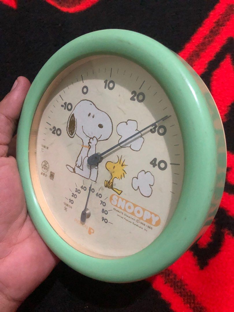 Vintage snoopy wall thermometer, Hobbies & Toys, Memorabilia ...