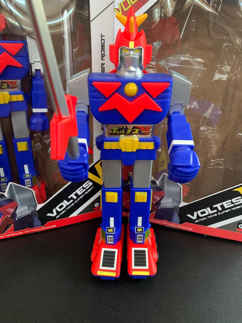 Voltes V by Action Toys Super Robot w/ Popy DX Stickers ( Palengke Toys ...