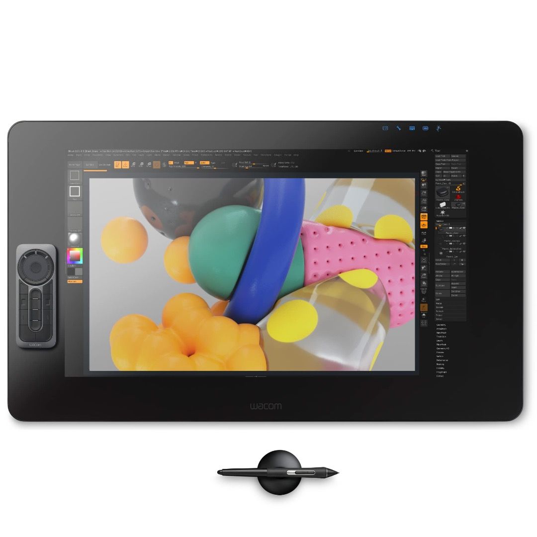 Wacom Cintiq Pro 24 with Ergo Stand, Computers & Tech, Parts ...