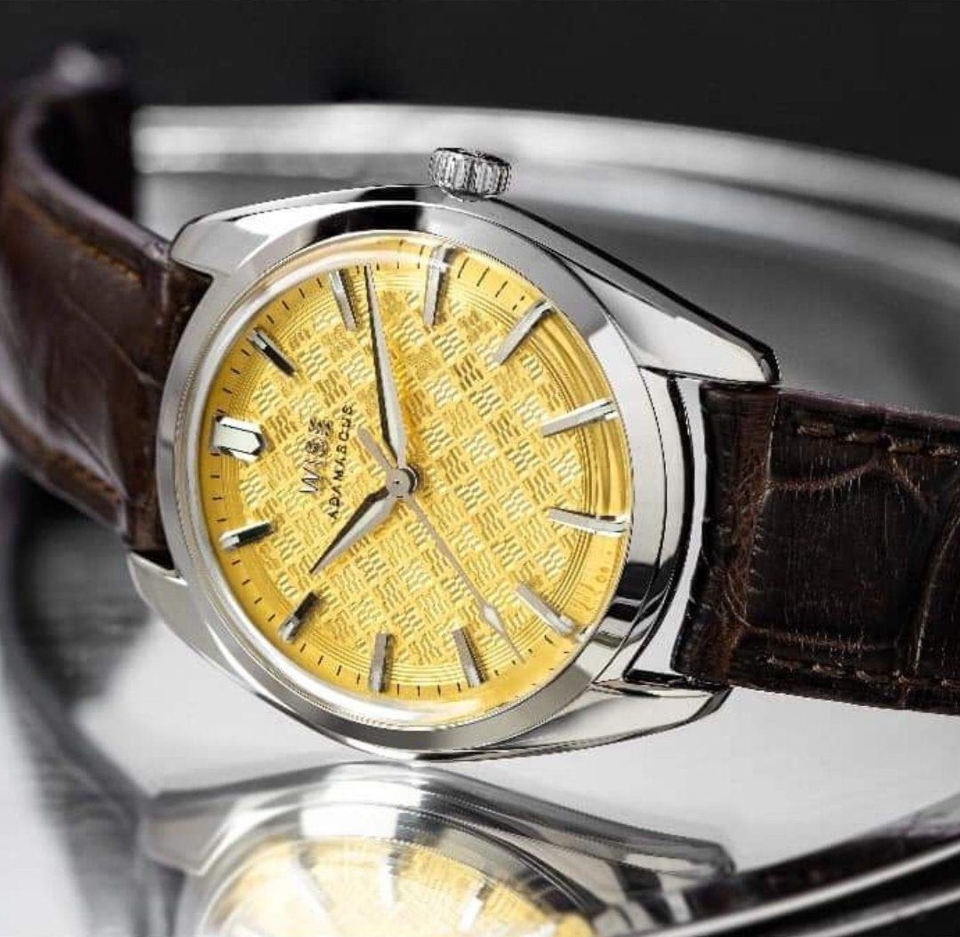 WISE ADAMASCUS AD15 24K Gold, Luxury, Watches on Carousell