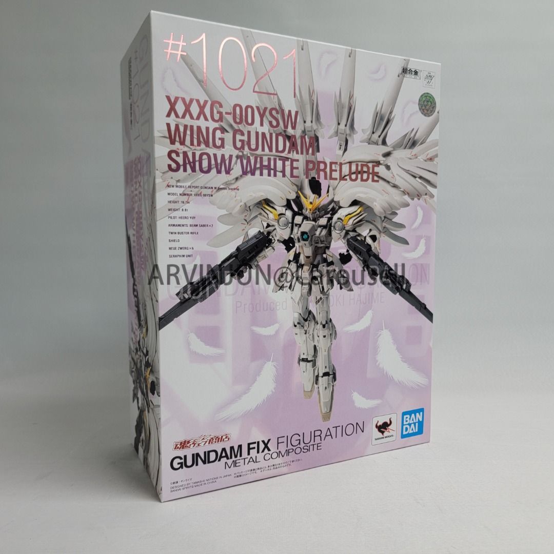 144108 - GUNDAM FIX FIGURATION METAL COMPOSITE Wing Gundam Snow White Prelude GFFMC 白雪姬 高達, 興趣及 ...