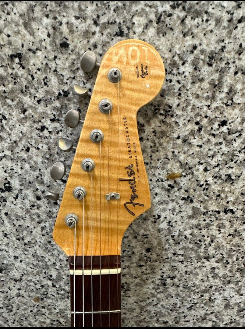 1994 USA made Fender Custom Shop Gene Baker Masterbuilt Blonde Strat ...