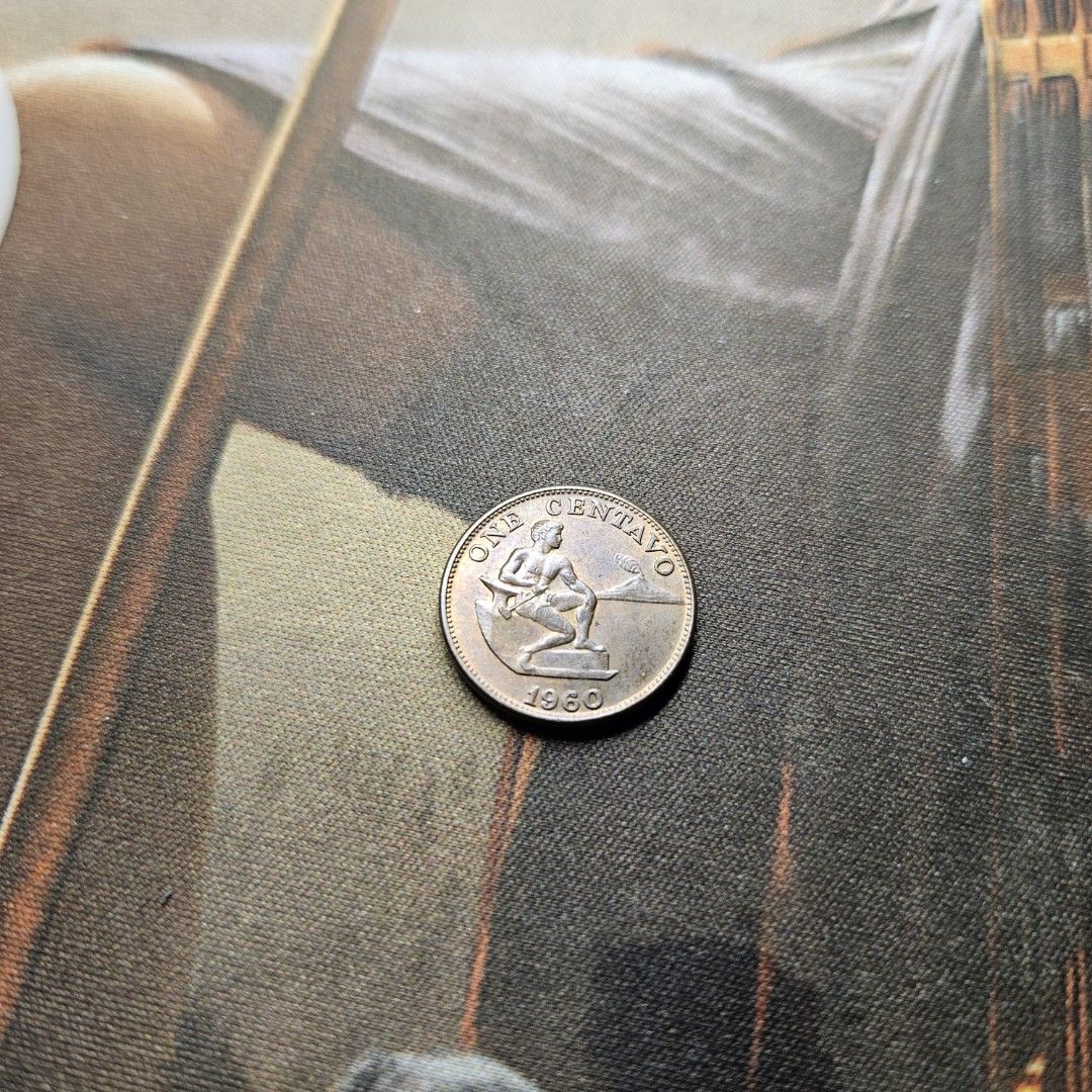 1 Centavo Year 1960 Philippine Rare Coin, Hobbies & Toys, Memorabilia ...