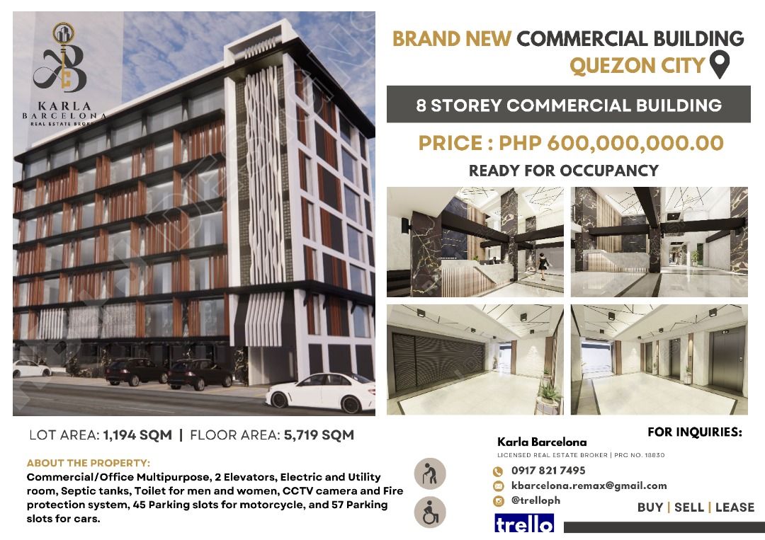 FOR SALE: Brand New 8-storey Commercial/Office Building in Quezon City, Property, For Sale ...