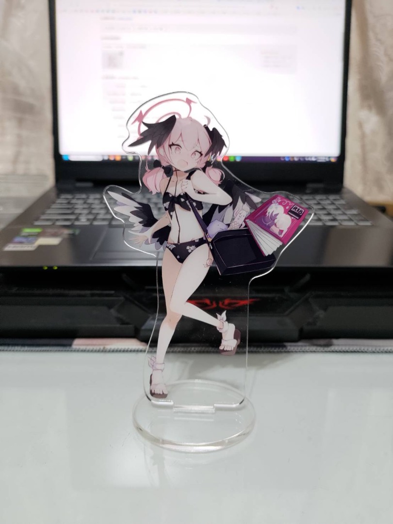 二手 FF41 蔚藍檔案 bluearchive 企鵝冰屋 下江小春 泳裝 壓克力 立牌, 書籍、休閒與玩具, 玩具、公仔、桌遊在旋轉拍賣