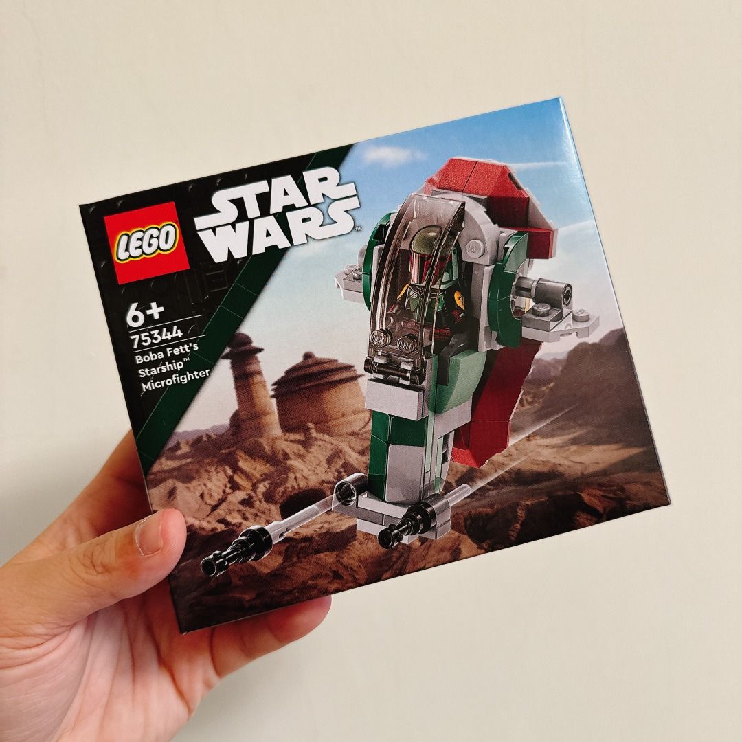 樂高 LEGO 75344 星際大戰 波巴費特的飛船 賞金獵人 人偶 飛船, 書籍、休閒與玩具, 玩具、公仔、桌遊在旋轉拍賣