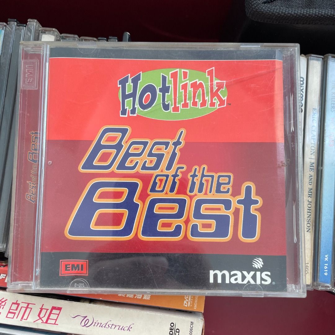 ⭐ SALE⭐ HOTLINK BEST OF THE BEST MALAYSIA BAND SINGER ARTIS MUSIC MAXIS ...