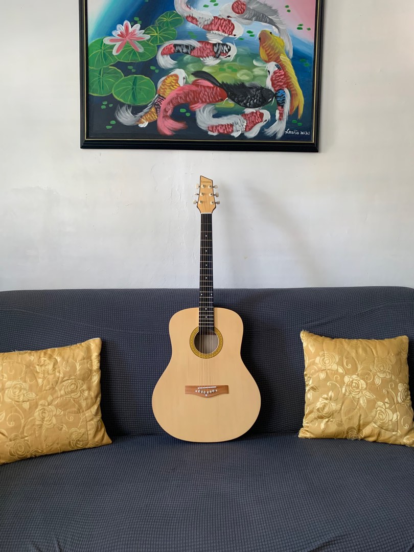 Acoustic Guitar (with free bag) - Handcrafted Lumanog Guitars ...