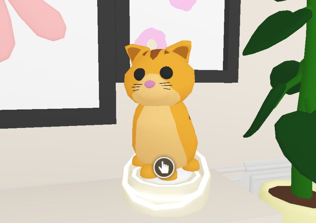 Adopt Me Ginger Cat, Video Gaming, Video Games, Others on Carousell