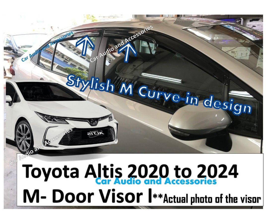 All-New Toyota Corolla Altis 2024 - 2023 - 2022 - 2021 - 2020 - Door ...