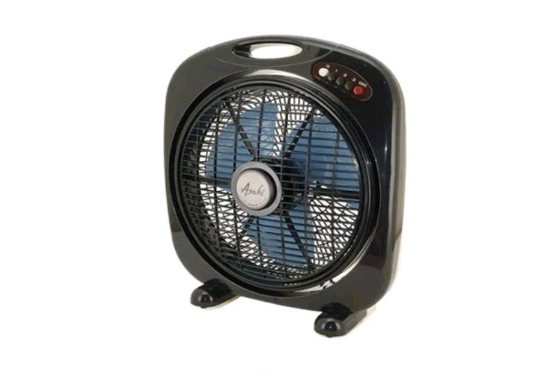 Asahi box fan 14", Furniture & Home Living, Lighting & Fans, Fans on Carousell