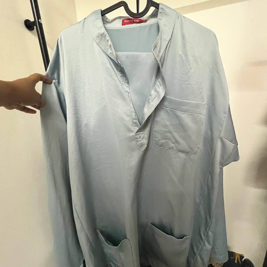 Baju Melayu Aaron Aziz by Jakel, Men's Fashion, Muslim Wear, Baju ...