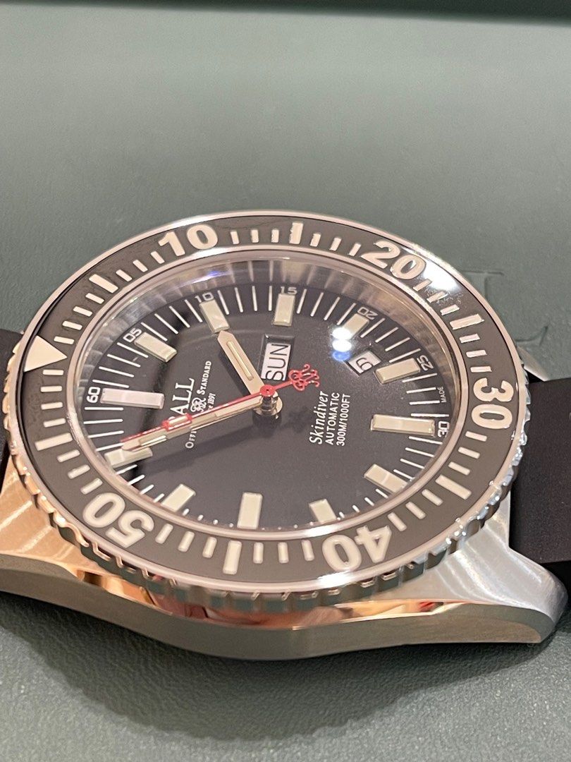 BALL ENGINEER MASTER II SKINDIVER 40MM DM2108A-PJ-BK, Luxury, Watches ...