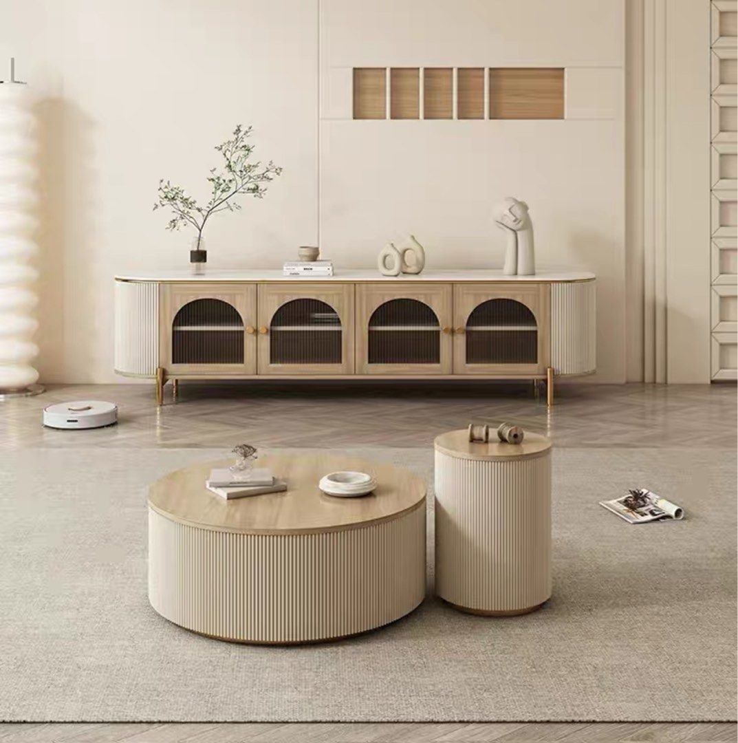 BALTEGA Modern TV Console, Furniture & Home Living, Furniture, TV ...