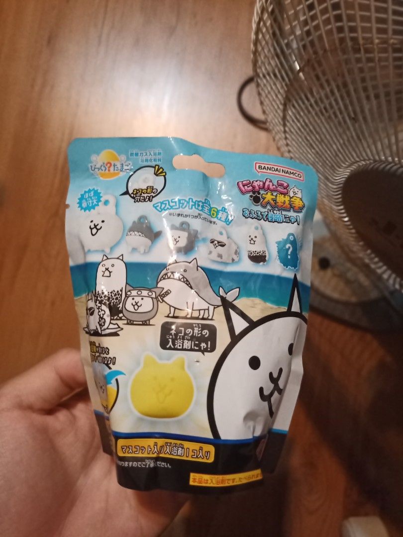 Battle cats Bath bomb with toy figure inside from Japan, Hobbies & Toys ...