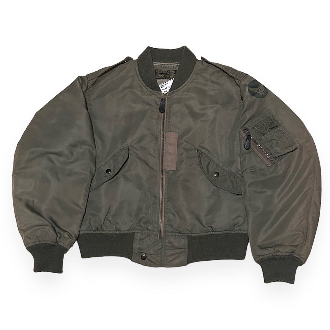 Buzz Rickson L-2B Flight Jacket, Fesyen Pria, Pakaian , Baju Luaran di ...