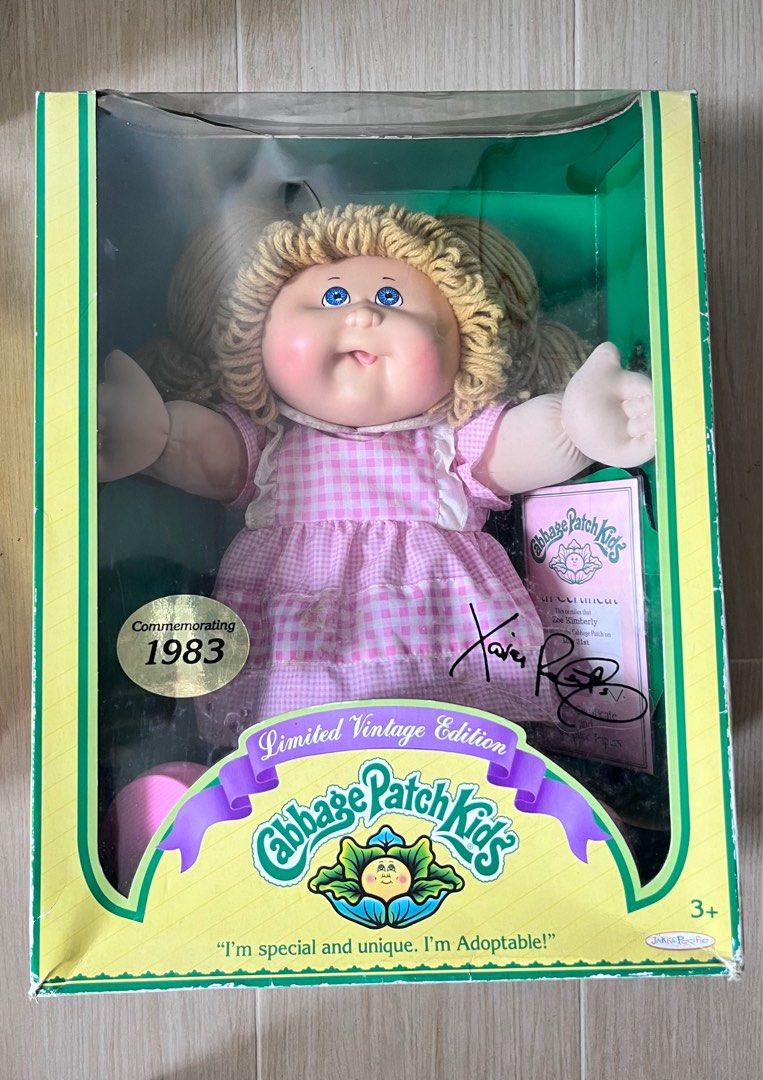 椰菜娃娃 Cabbage Patch Kids Limited Vintage Edition Commemorating 1983, 興趣及遊戲, 玩具 & 遊戲類 - Carousell