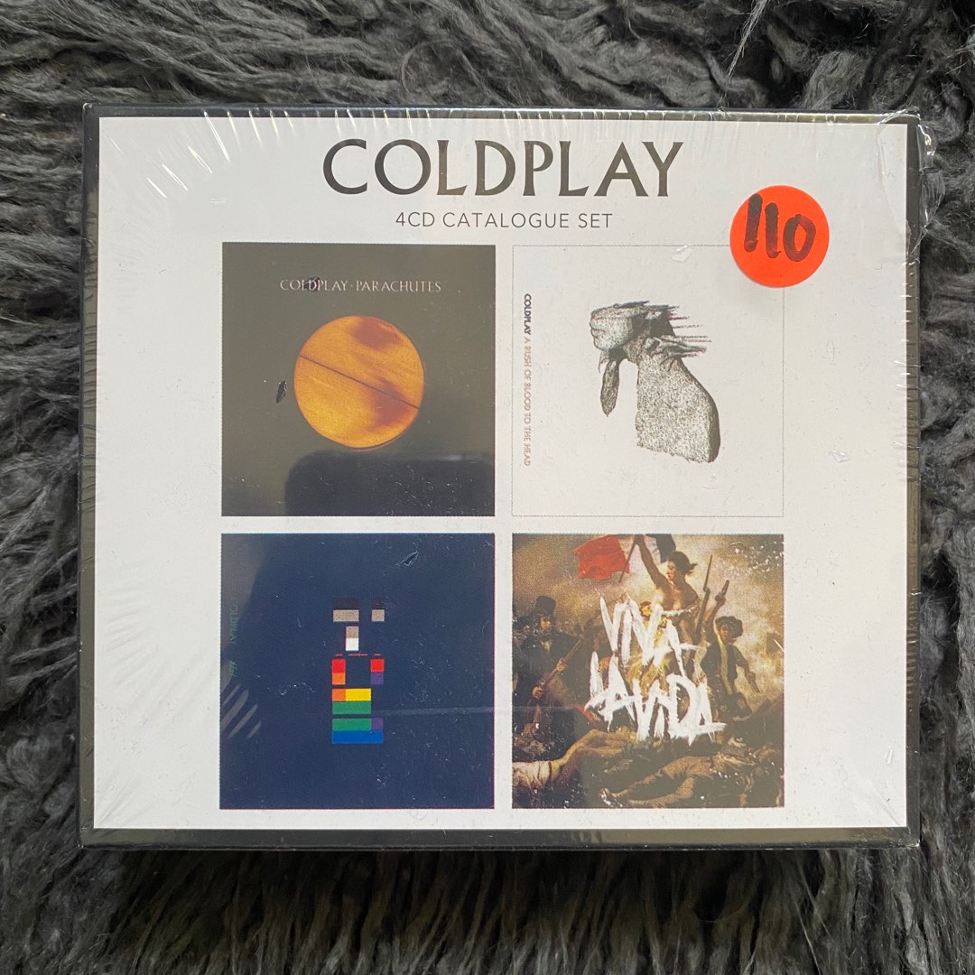 CD COLDPLAY (BOXSET 4cd album), Hobbies & Toys, Music & Media, CDs ...