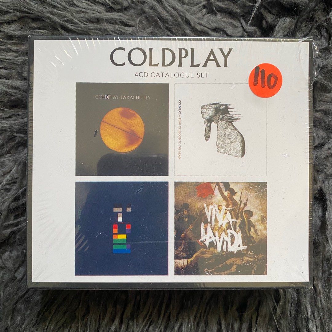 CD COLDPLAY (BOXSET 4cd album), Hobbies & Toys, Music & Media, CDs & DVDs on Carousell