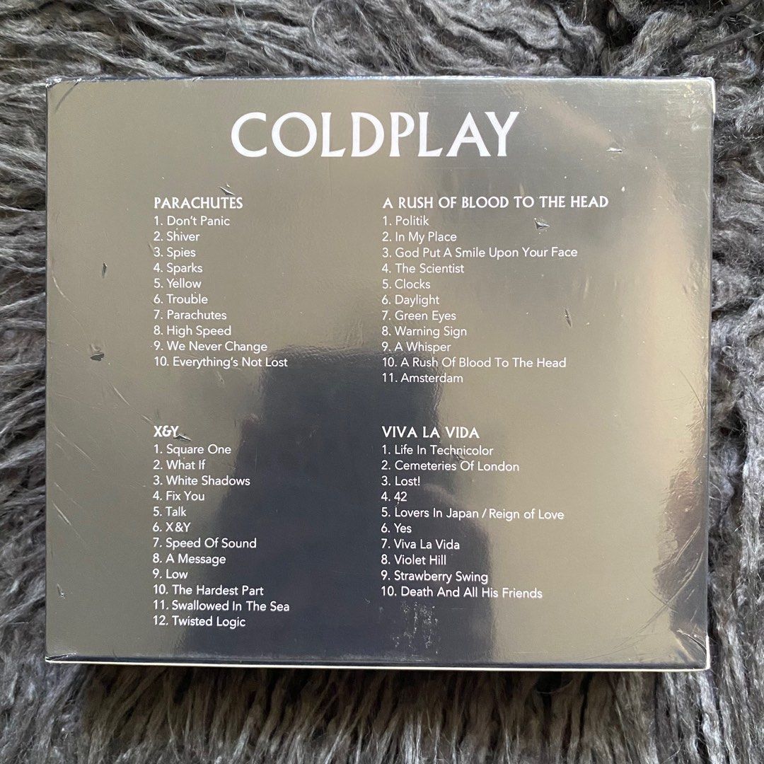 CD COLDPLAY (BOXSET 4cd album), Hobbies & Toys, Music & Media, CDs ...