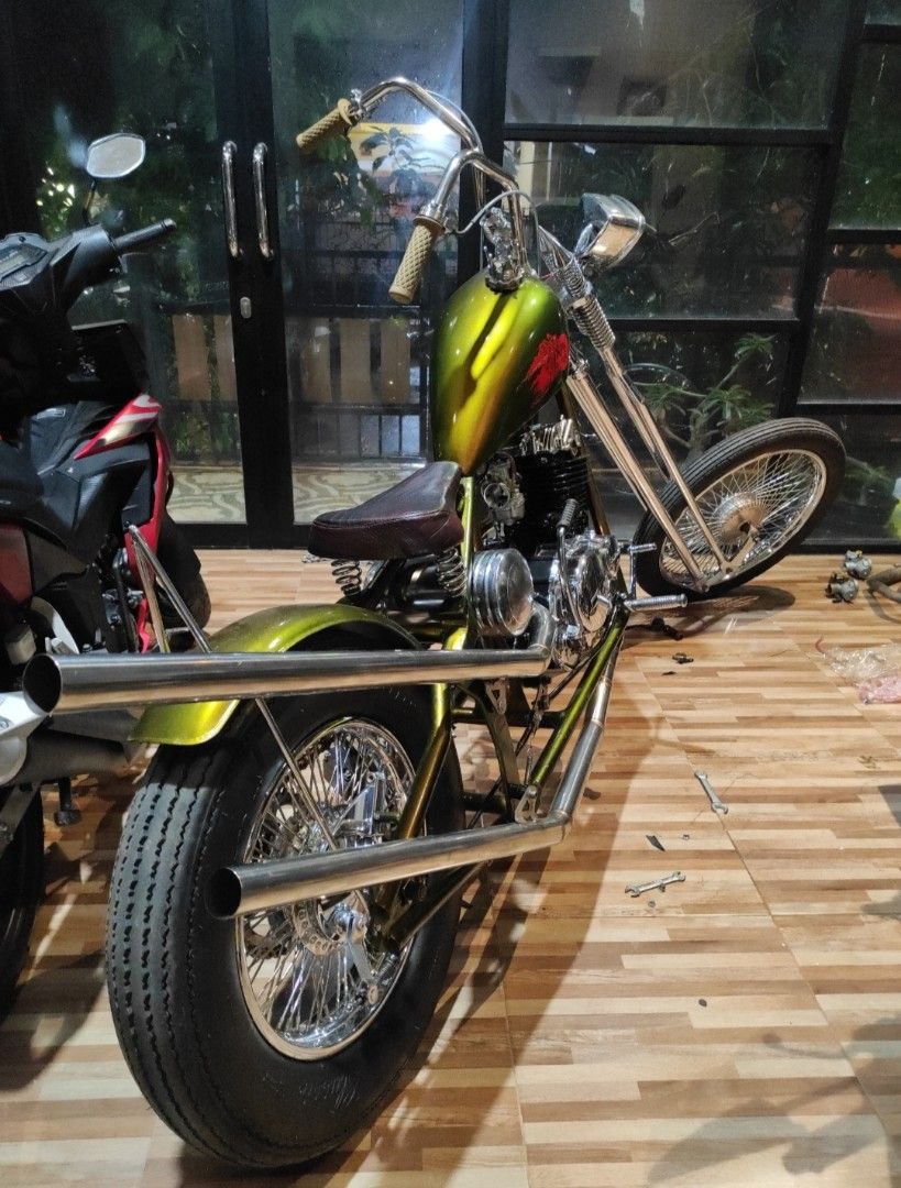 Chopper Gsx Thunder 250 Longfork, Motor di Carousell