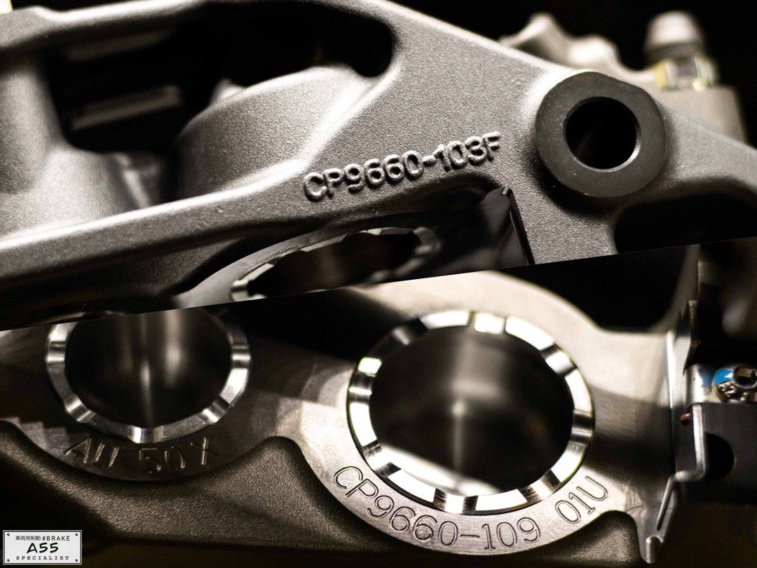 Brand New AP Racing CP9660 6 Pot Brake Kit : Honda Civic / VW Golf R ...