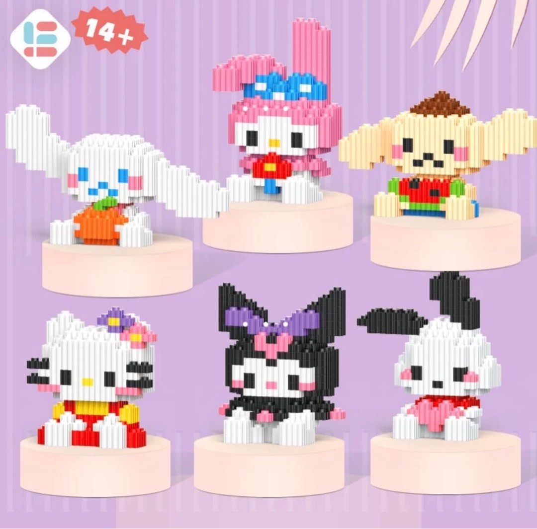 Cute Cartoon DIY assembly lego block toy gift, Hobbies & Toys, Toys ...