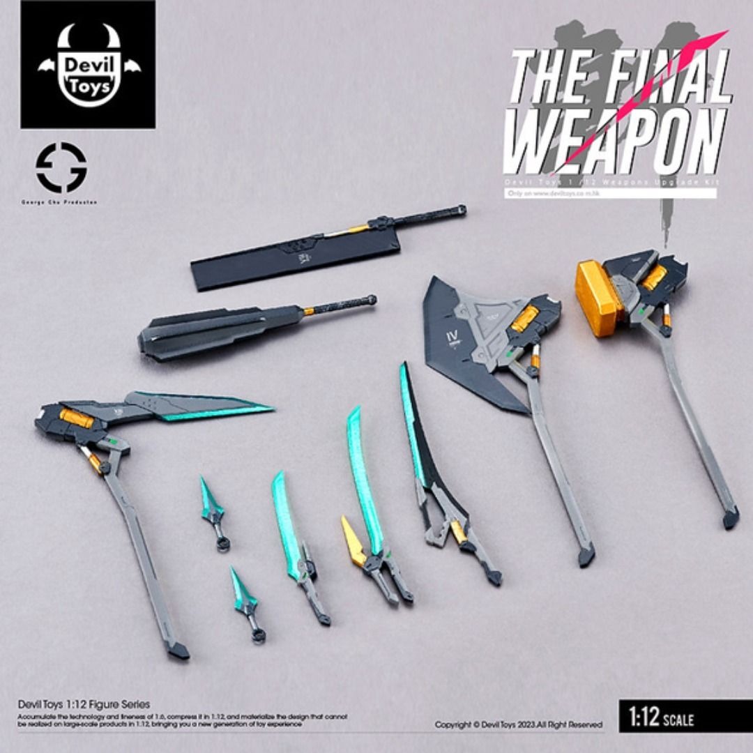 Devil Toys 1/12th Scale Collectible Accessories - The Final Weapon ...